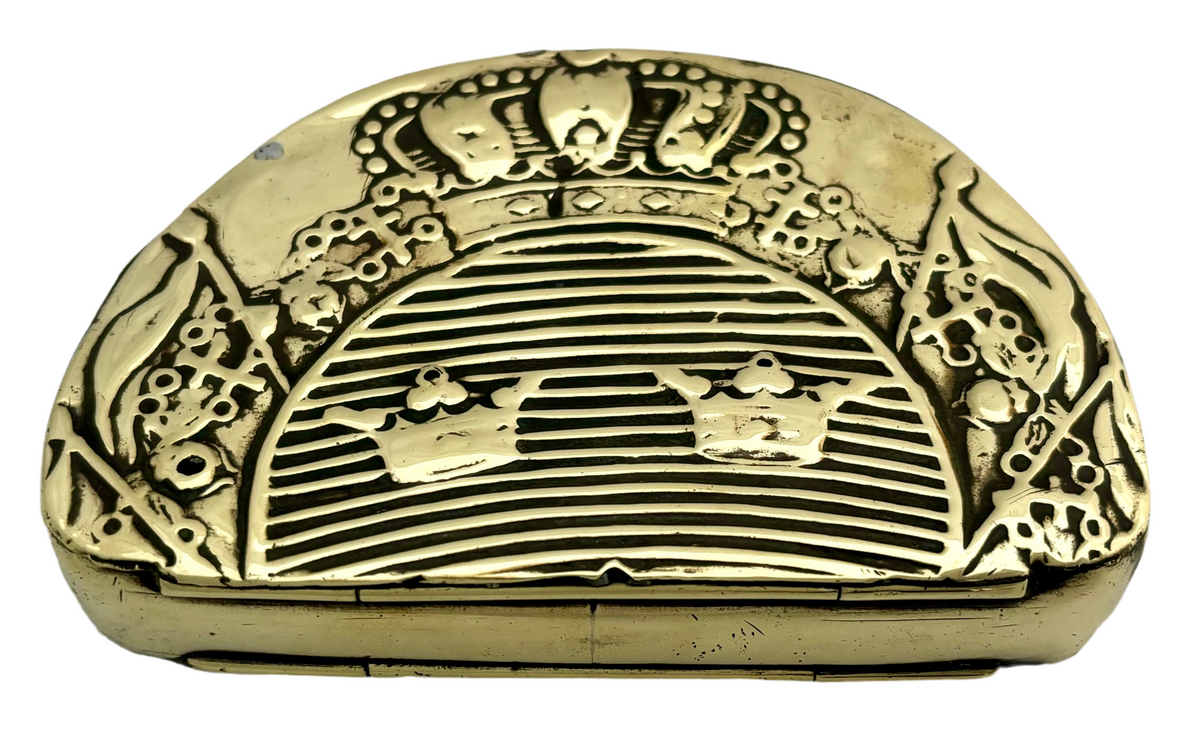 Napoleonic Period Triumphal Regalia Brass Tobacco Box. – Bassetlaw ...