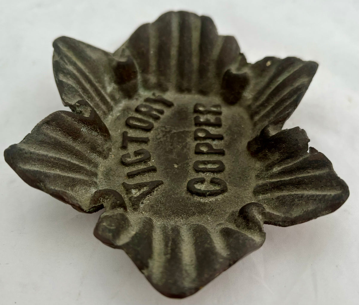 'VICTORY COPPER' HMS Victory Copper Pin Dish. – Bassetlaw Silver & Antiques