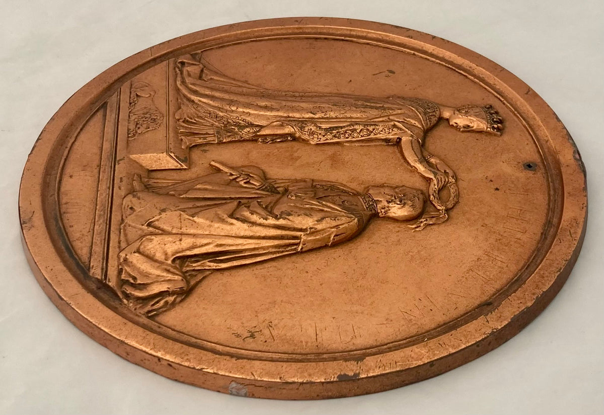 "The Army Of the Peninsula" Duke of Wellington Copper Relief Plaque ...