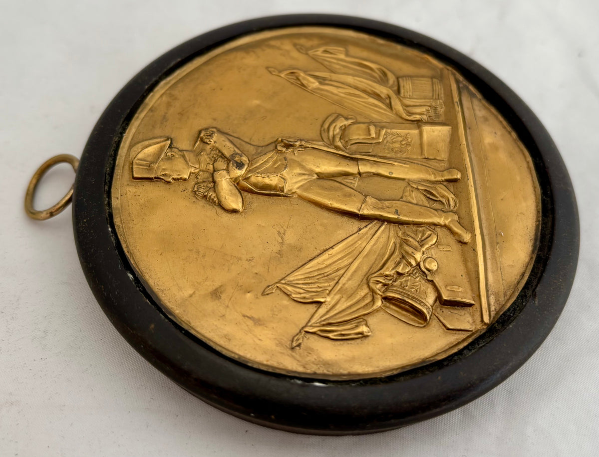 Napoleon Bonaparte Triumphal Regalia Gilt Metal Roundel. – Bassetlaw ...
