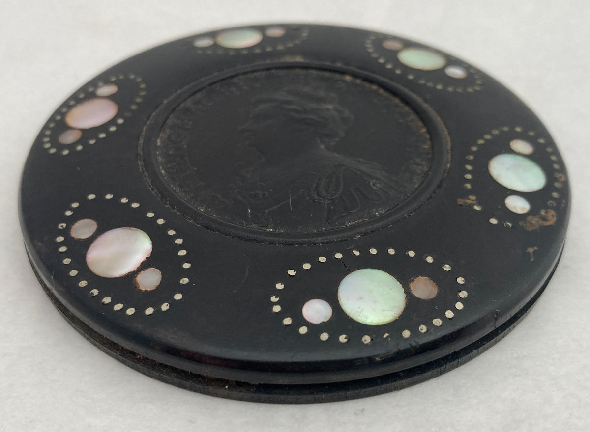 Queen Anne 1707 Union of England & Scotland Relief Medallion Roundel ...